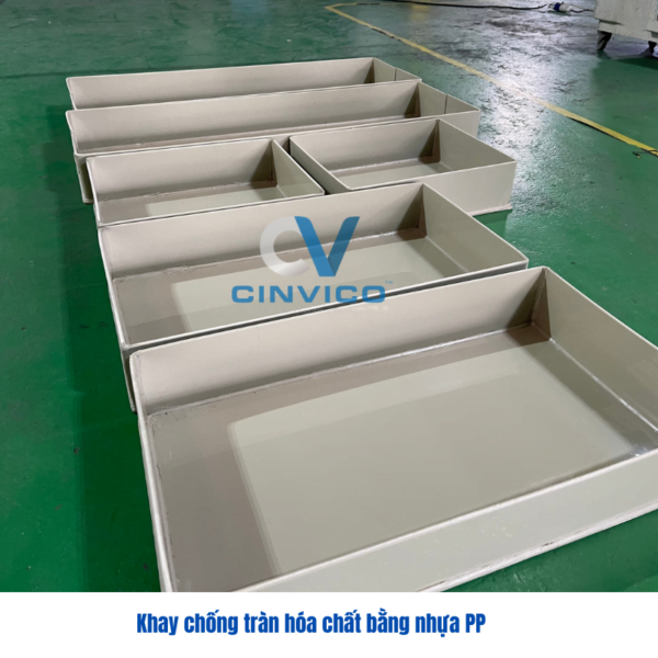 Khay chống tràn hóa chất -Phân Loại, Ứng Dụng, Thông Số